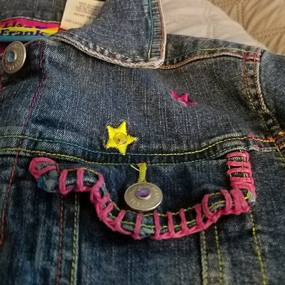 Justice | Jackets & Coats | Lisa Frank Glam Girl Denim Jacket | Poshmark